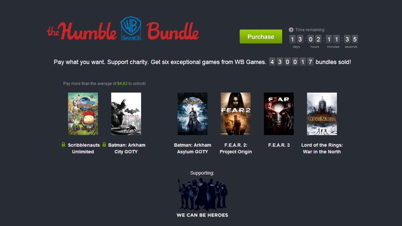 Humble WB Bundle