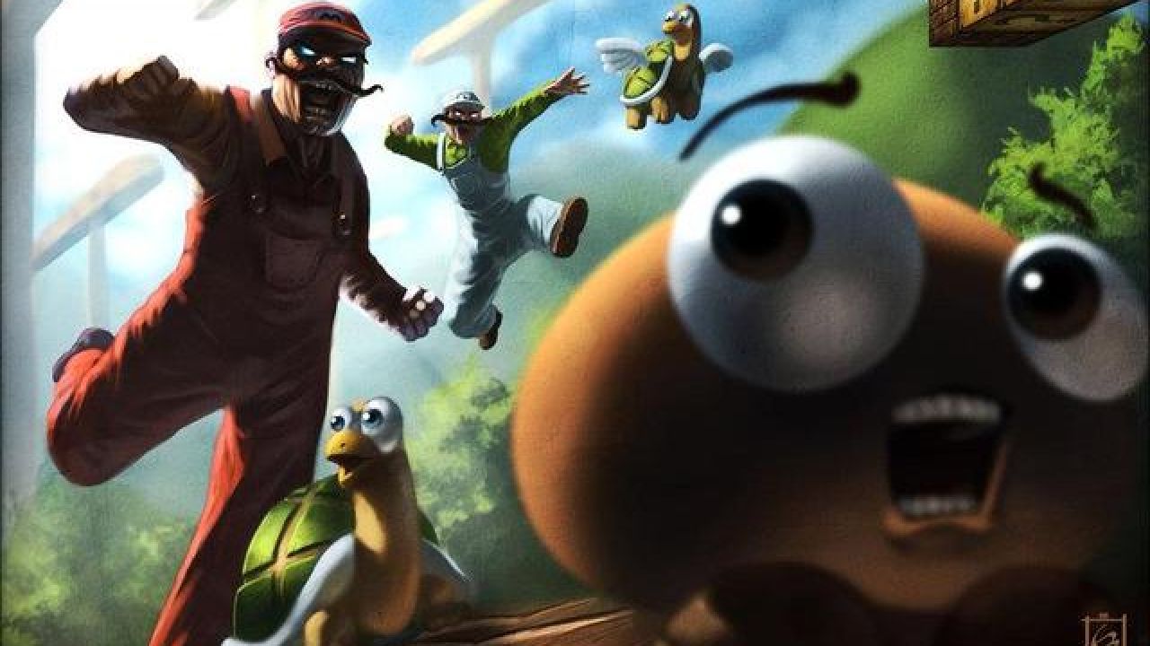 Varios artistas imaginan cómo sería Super Mario si fuera real