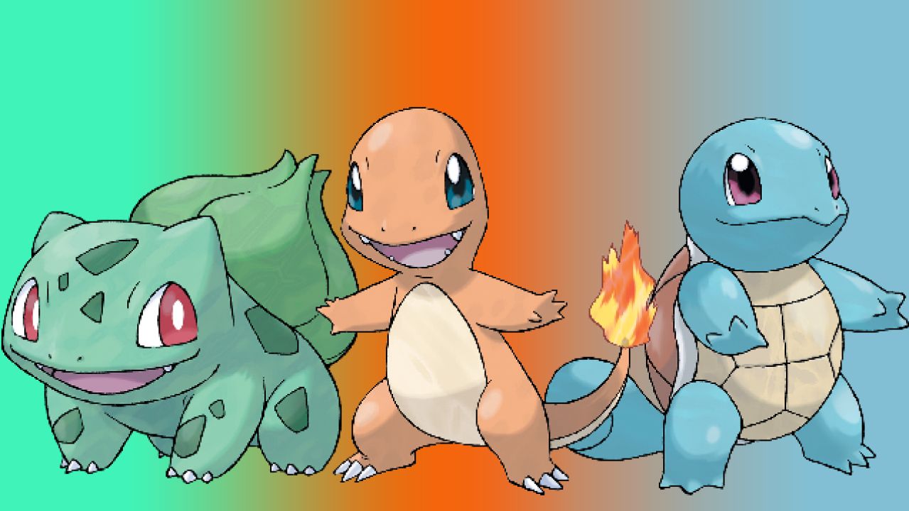 Vuelven Pokémon Azul, Rojo y Amarillo, ¿cuál es el mejor pokémon inicial?