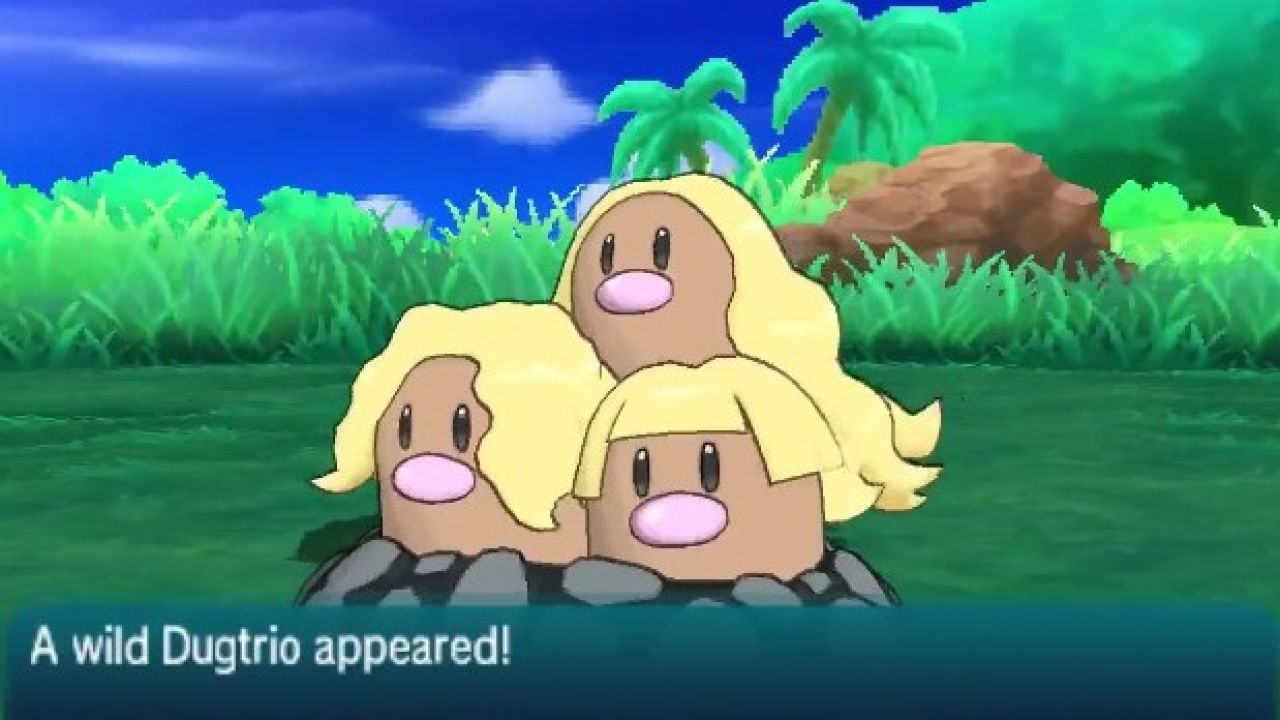 Dugtrio de Alola, convertido en el mejor meme de Pokémon Sol y Luna