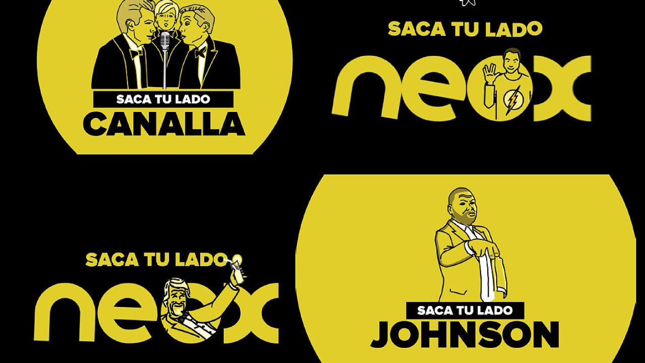 Neox lanza una nueva campaña con los míticos personajes de sus series