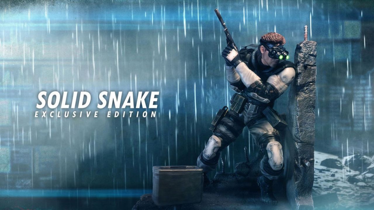 Solid Snake contará con una espectacular figura al alcance de muy pocos