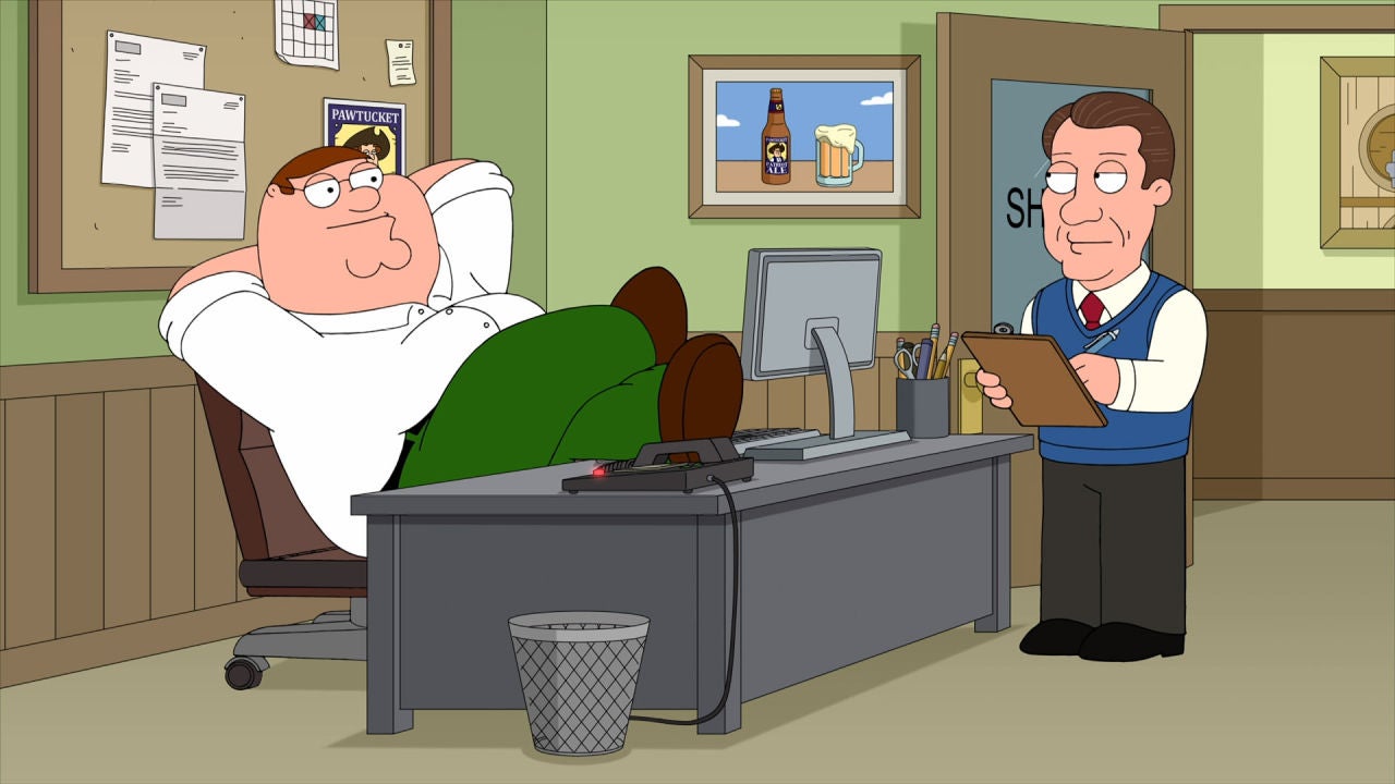 VÍDEO - PADRE DE FAMILIA: El nuevo trabajo de Peter Griffin le produce ...