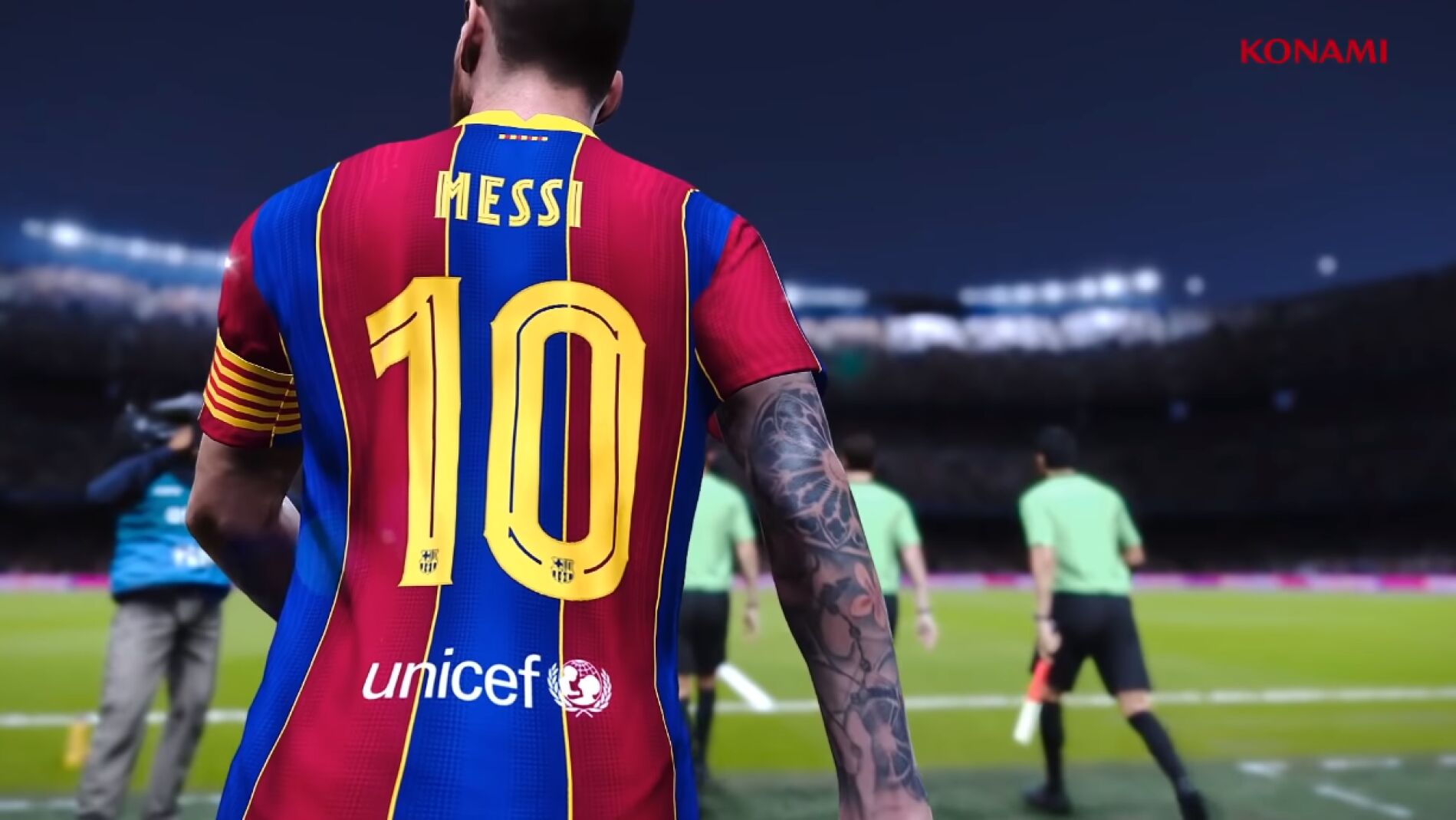 eFootball PES 2021 muestra su portada compartida con Messi y Cristiano ...