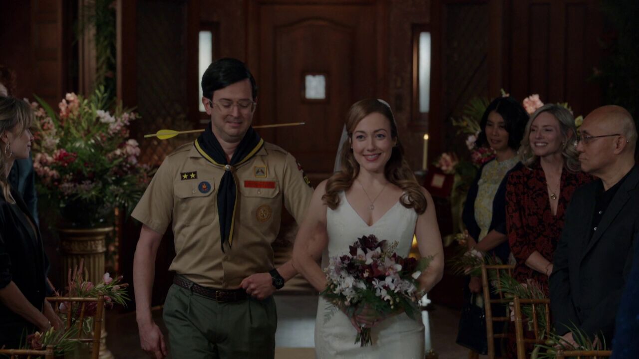 Pete consigue acompañar a su hija al altar en su boda en el hotel rural