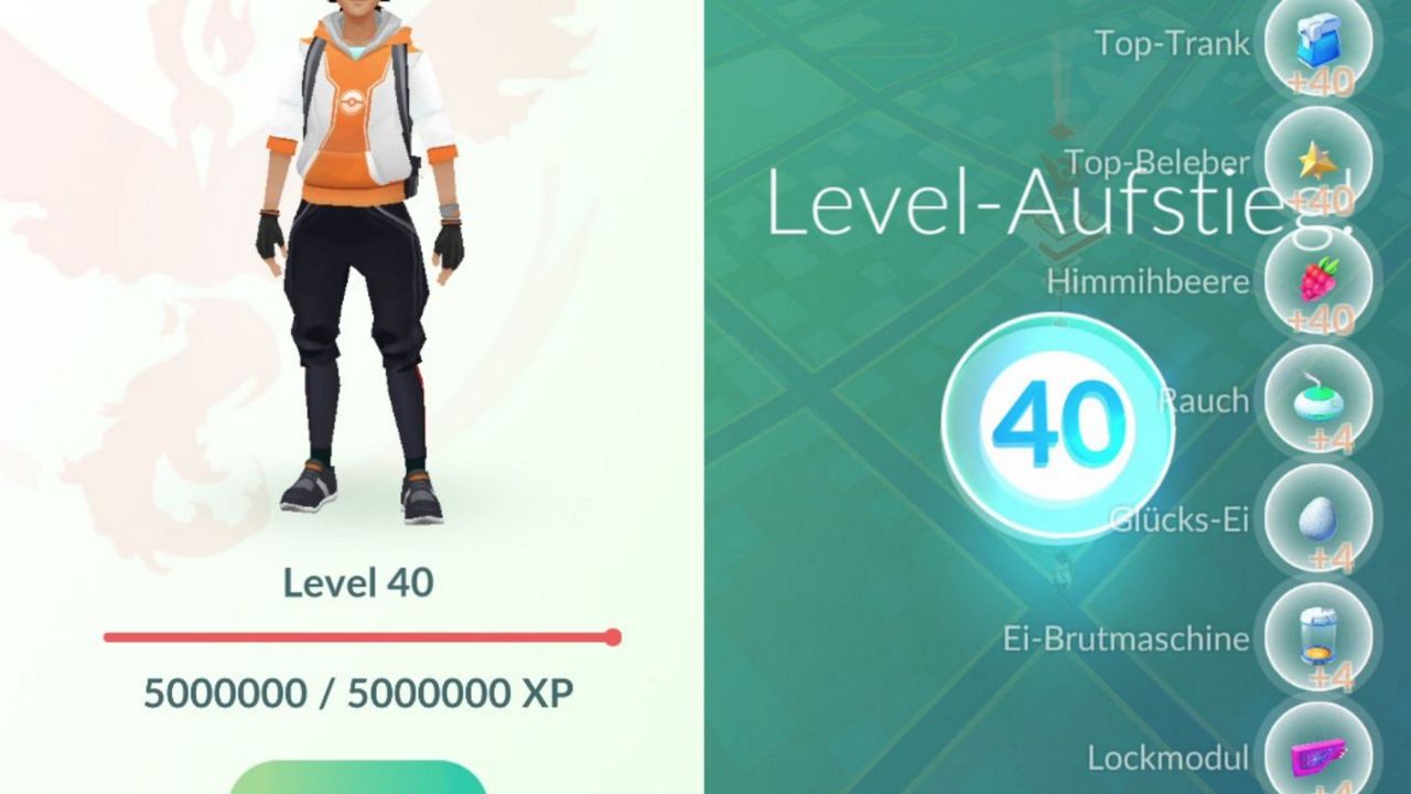Pokémon GO: Estas son las recompensas por alcanzar el nivel máximo