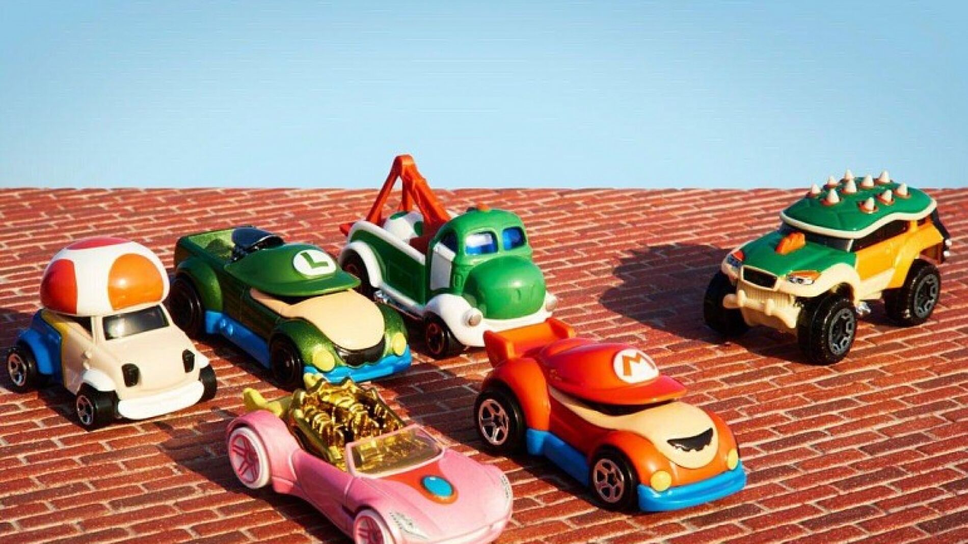 Así son las figuras oficiales de Nintendo en su versión Hot Wheels
