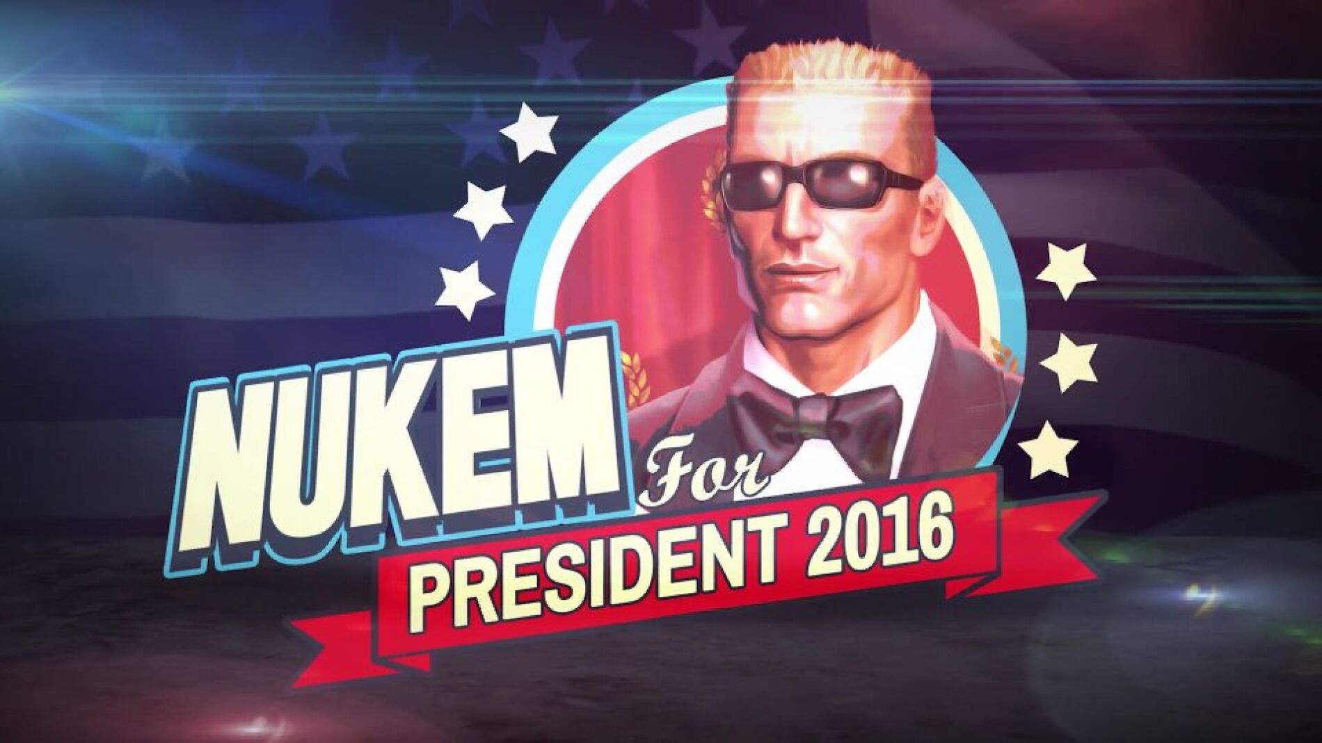 Duke Nukem se postula como candidato a presidente