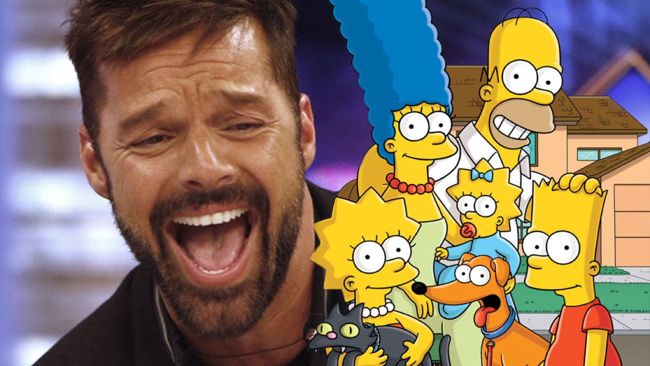 LOS SIMPSON - Ricky Martin 'preocupa' a Homer en su primera imagen como ...