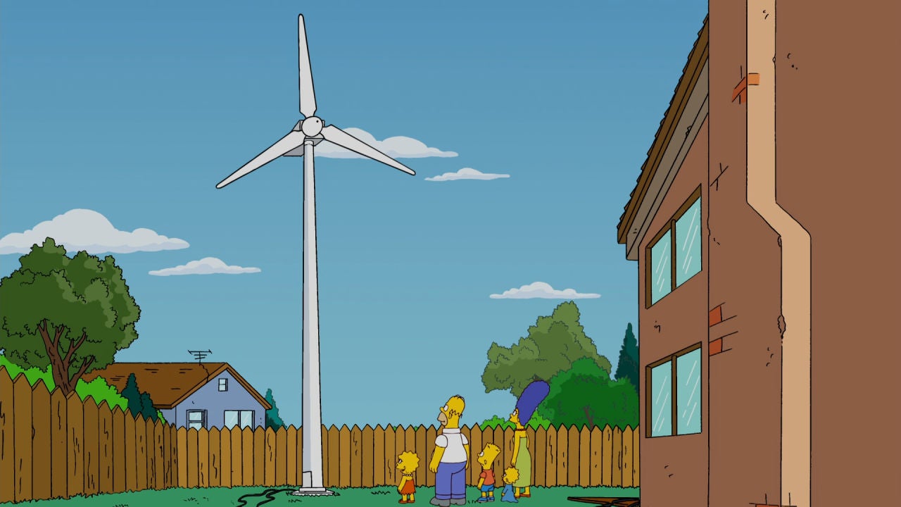 Los Simpson se vuelcan por el clima