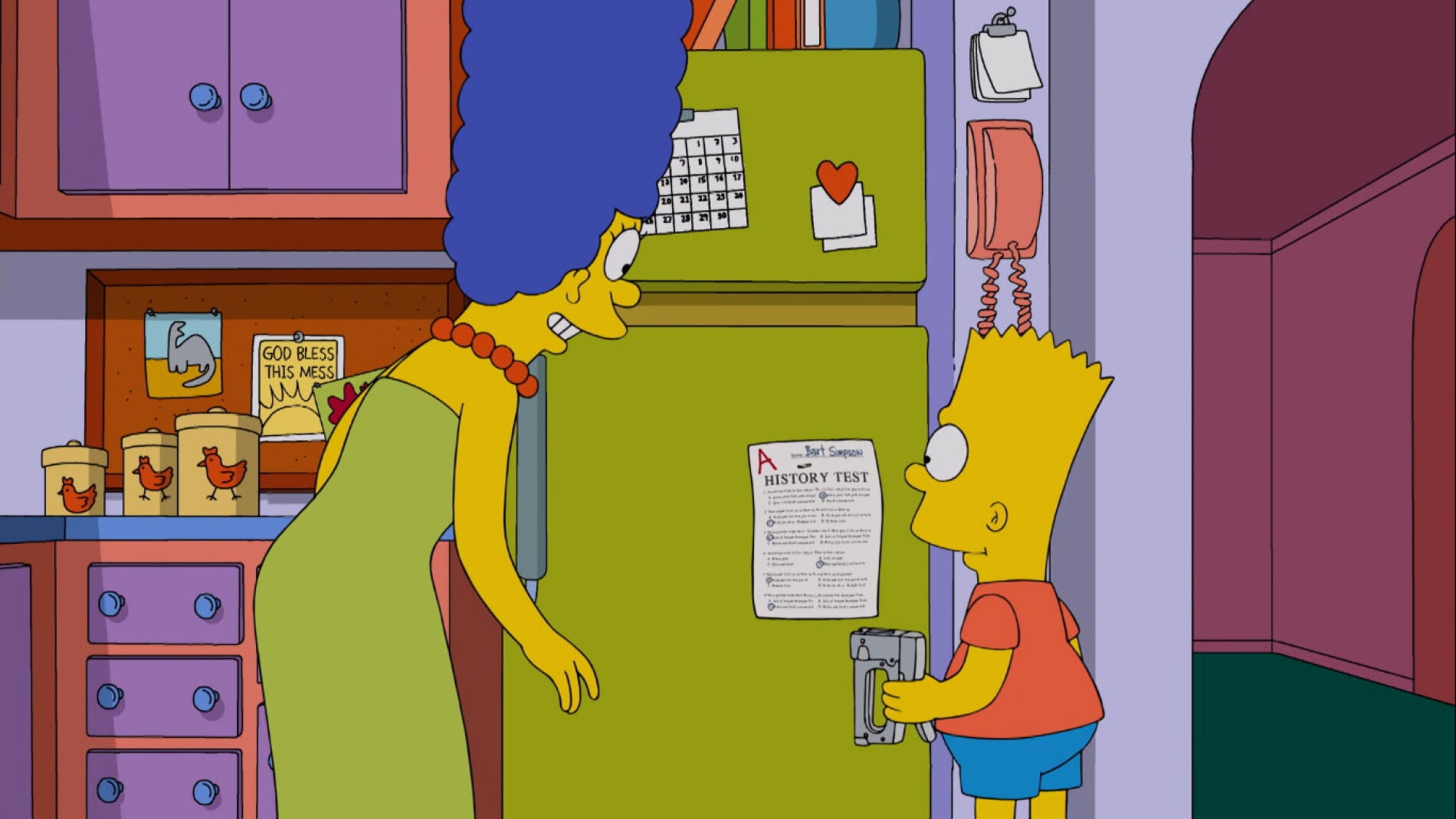 VÍDEO - LOS SIMPSON: Bart logra sacar un 10 gracias a un tratamiento ...